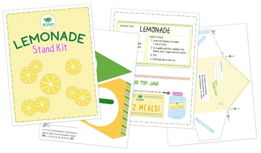 San Francisco-Marin Food Bank | Lemonade Stand Kit Ready To Use