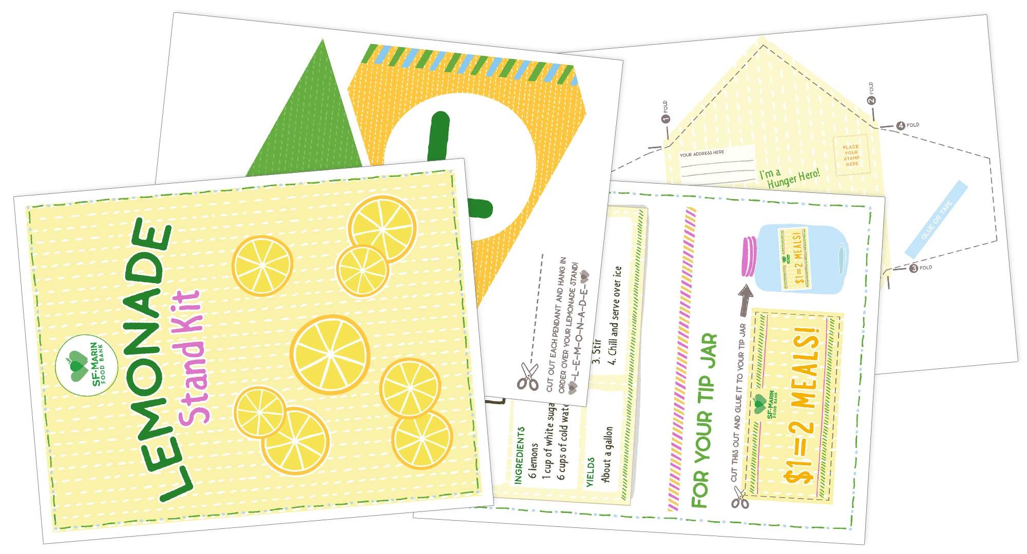 San Francisco-Marin Food Bank | Lemonade Stand Kit Ready To Use