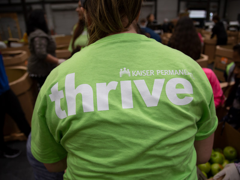 Thank you, Kaiser Permanente | San Francisco-Marin Food Bank